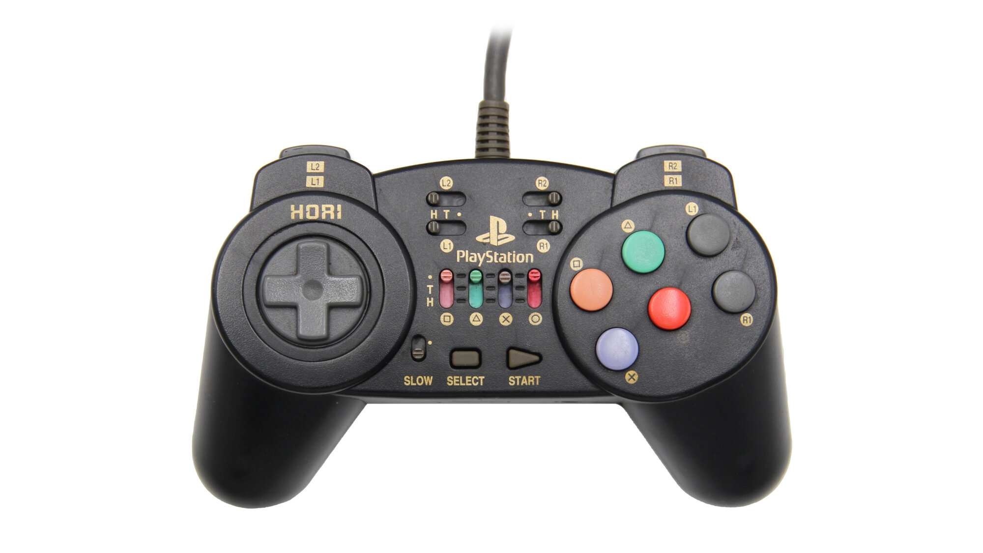 Геймпад проводной Hori Fighting Commander (HPS-09B) для PS1