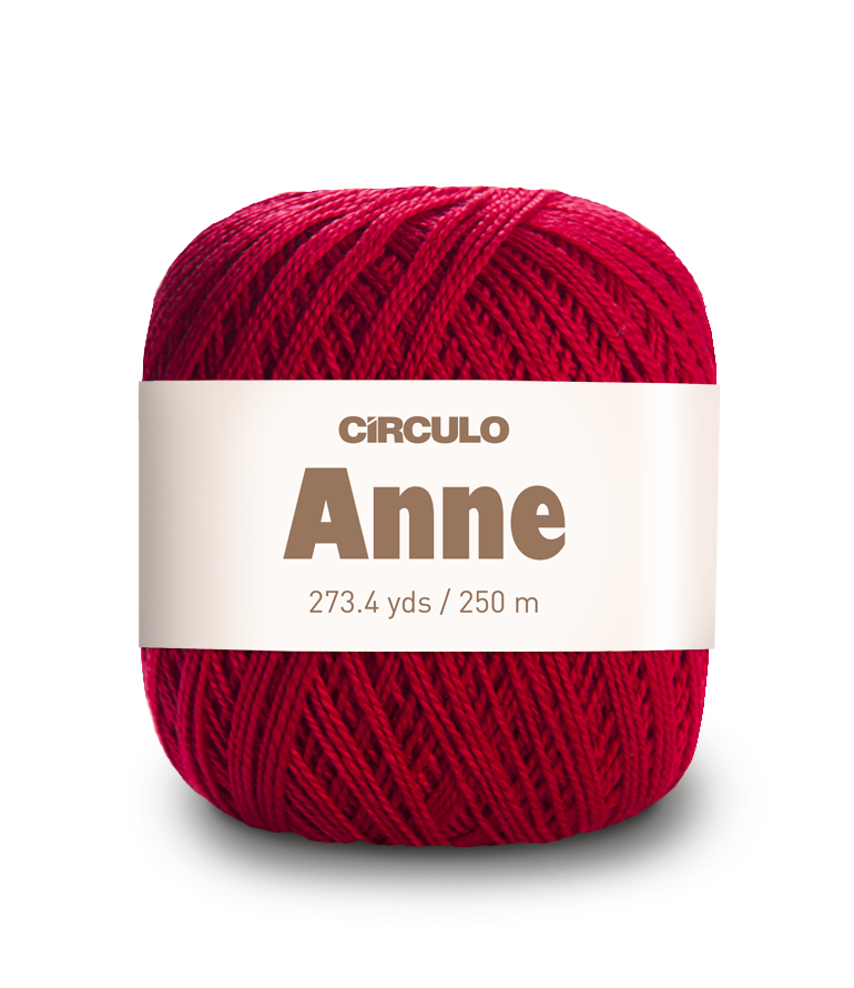 Пряжа Circulo ANNE 250 100% Мерсеризованный хлопок 76 гр. -250 м. цв. 3528
