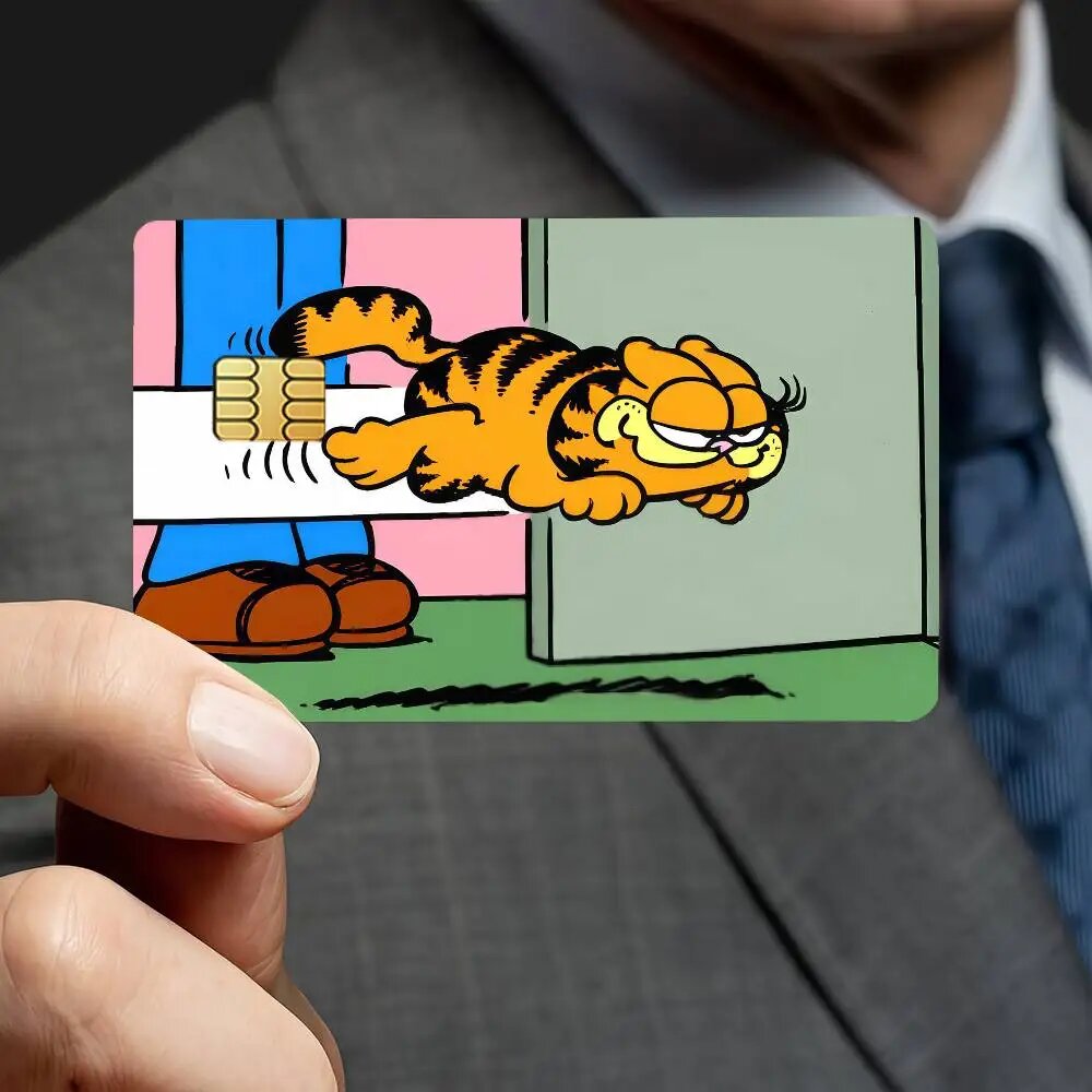 Набор наклеек Garfield 4 шт. z3