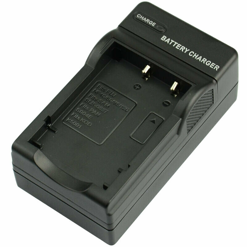 Зарядное устройство MyPads от сети для фотоаппарата Fujifilm NP40/60/95/120/ Samsung SLB-0837/ Panasonic S0004E/ Kodak K5001/ Casio EX-FC160S