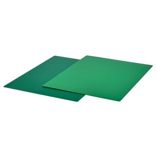 Гибкая разделочная доска IKEA FINFORDELA, 28×36 см, толщина 1 мм, зелёная, для нарезки и пересыпания продуктов