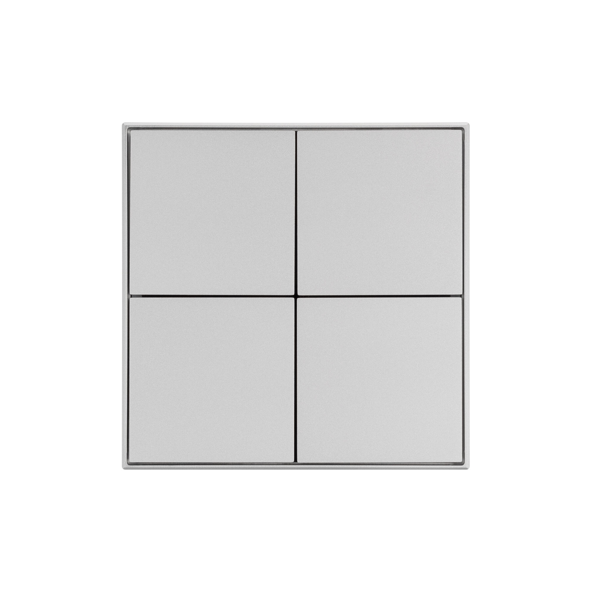 Панель управления Arlight INTELLIGENT ARLIGHT Кнопочная панель KNX-304-23-IN Silver (BUS, Frame) (IARL, IP20 Металл, 2 года)