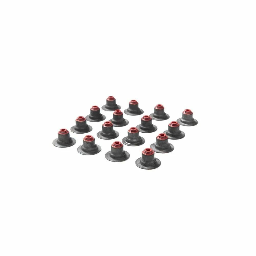 Сальники клапанов, колпачки маслосъемные для LADA Largus, Renault Logan 16 шт. 16V FKM C4075 арт 11321