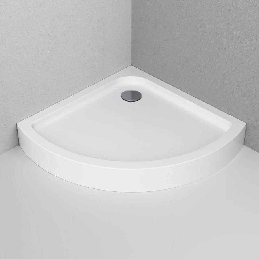 Акриловый поддон 91,8x91,8 см Am.Pm Like Solo Slide W83T-315-090W