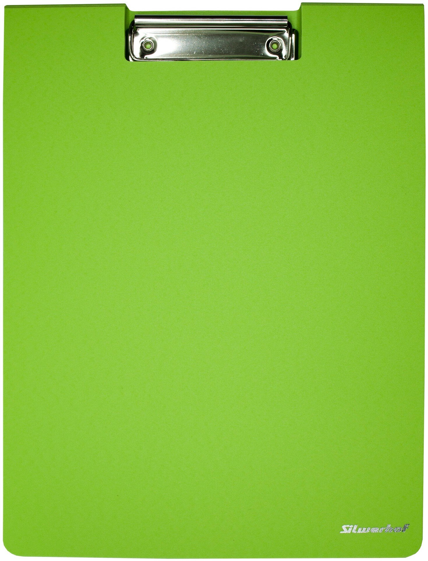 Папка клип-борд с крышкой, A4, салатовая