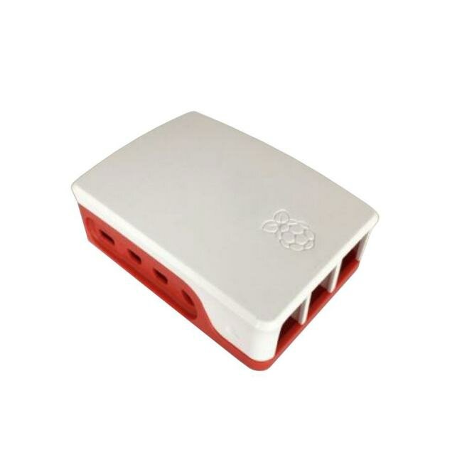 ACD RA597 Корпус для Raspberry 4B Red+White ABS Case