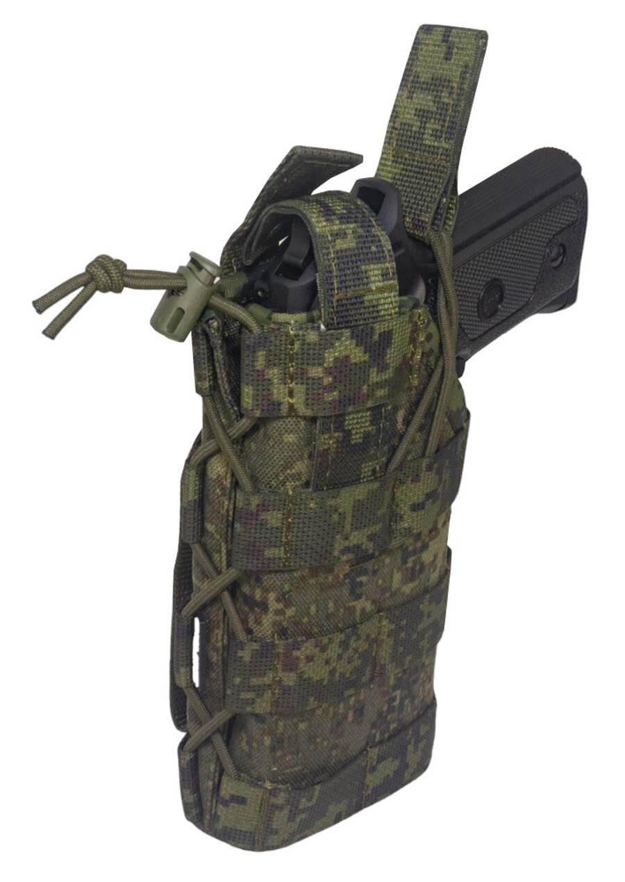 Кобура для пистолета c ЛЦУ/фонарем Strike левая, цифра