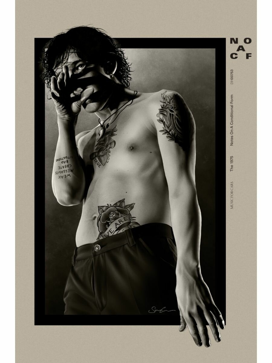Постер "The 1975 - Matty Healy"