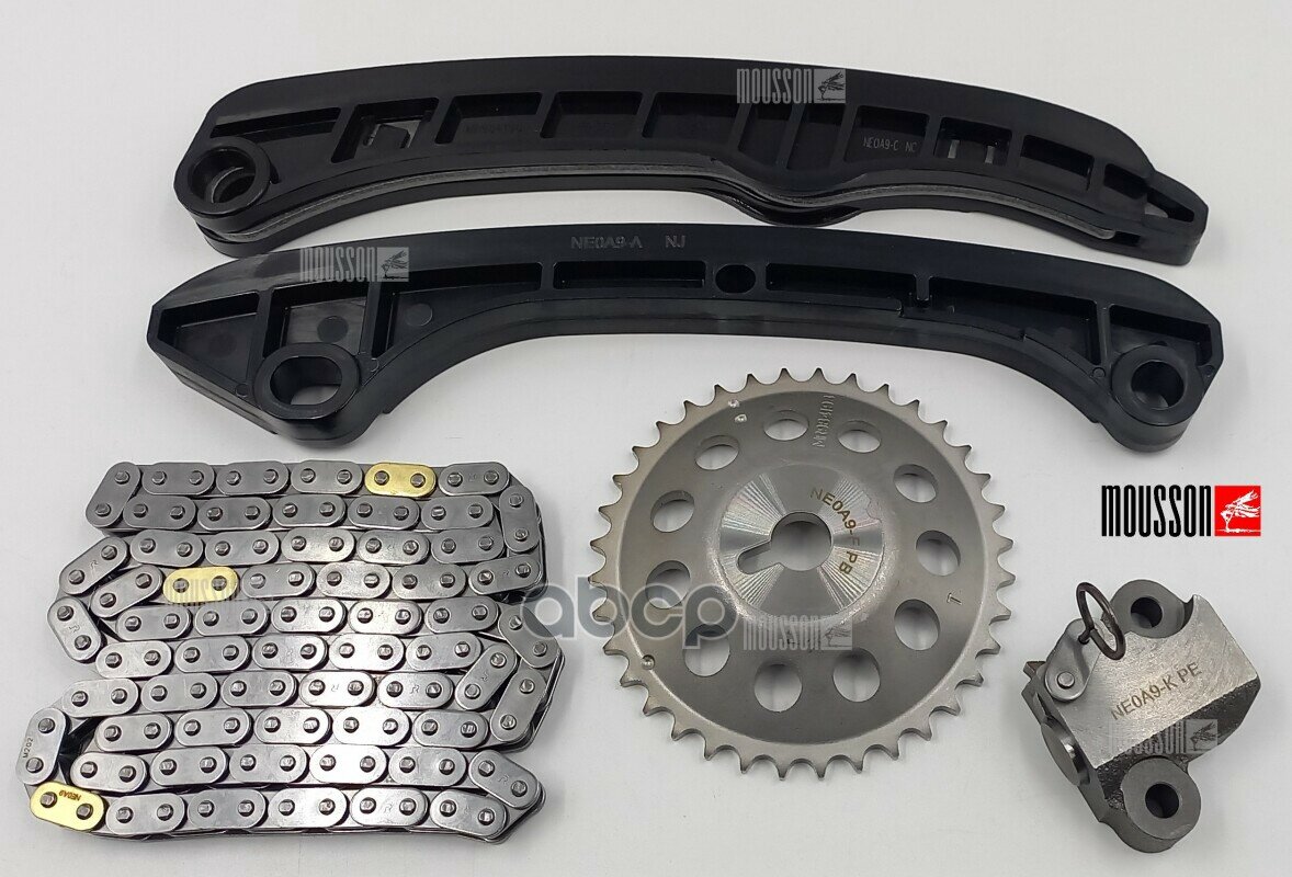 Комплект цепи ГРМ Mitsubishi 1,6L MOUSSON арт. STK4A9