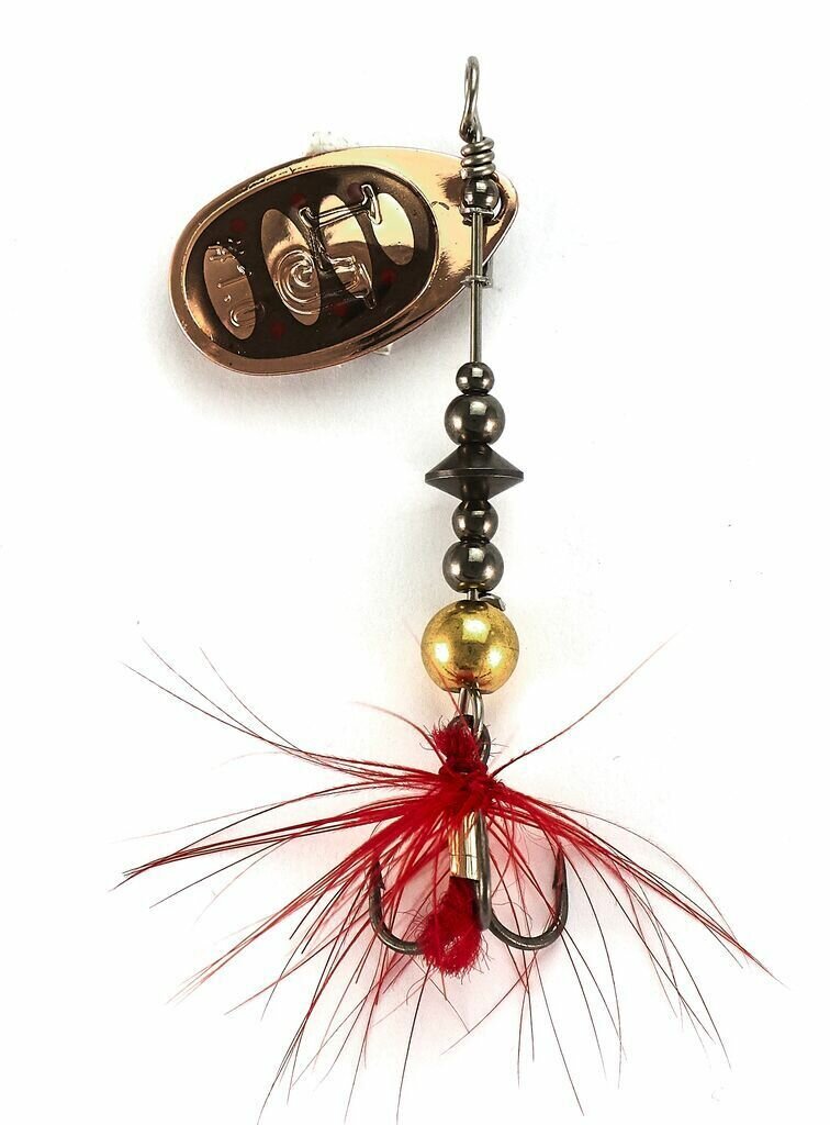 Блесна вращающаяся Mottomo FIRE BLADE № 4 (17гр) # 27 / Silver