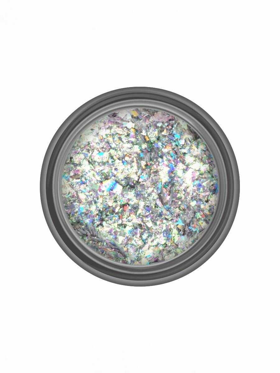 Пигмент для ногтей Nail Club Jacquard LUMI голограммные хлопья