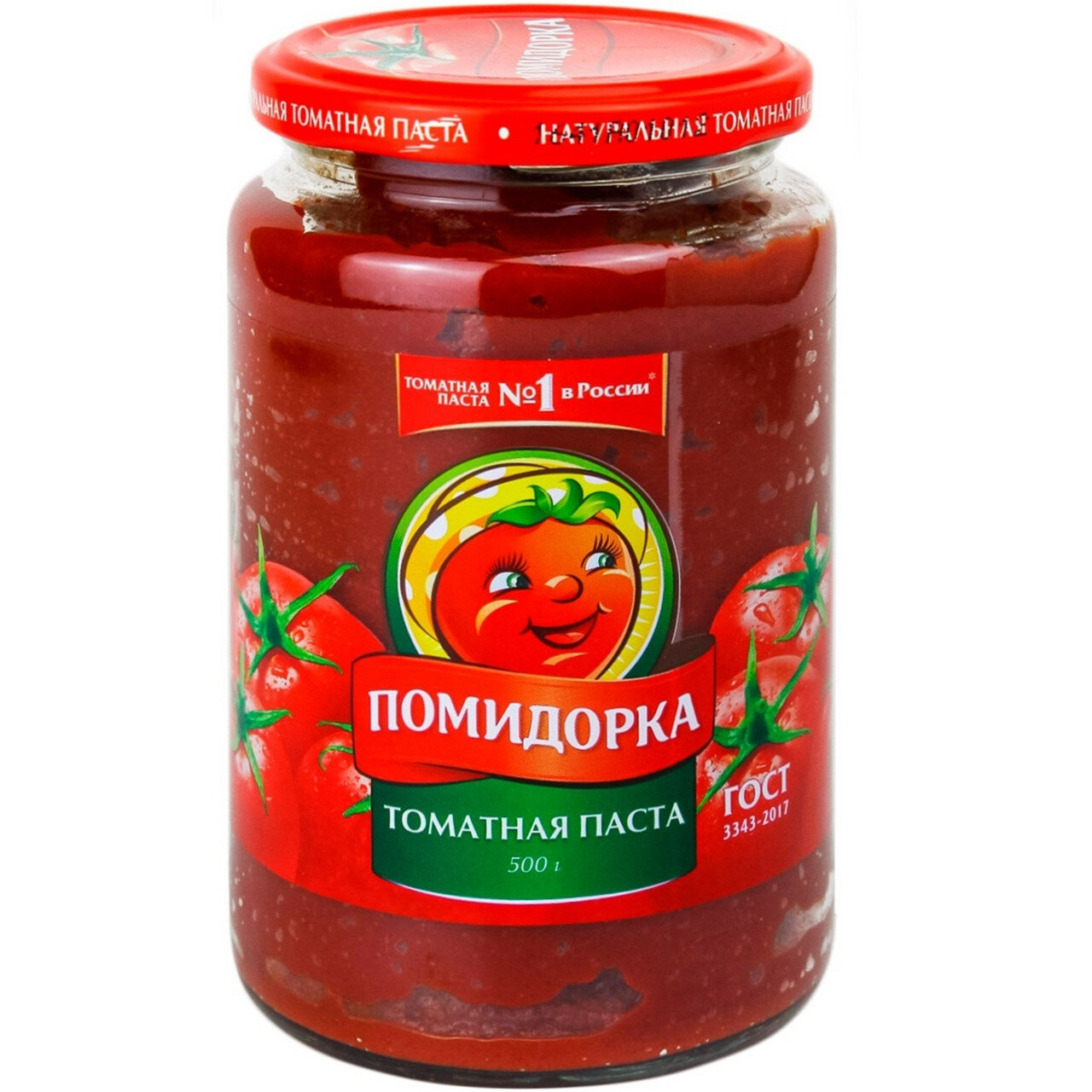 Паста томатная помидорка, 480мл x 3 упаковки