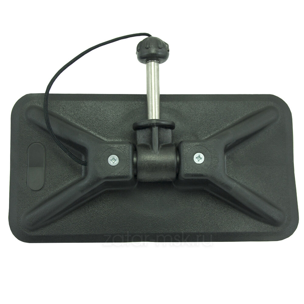 Уключина поворотная ПВХ черная №1.1 2шт