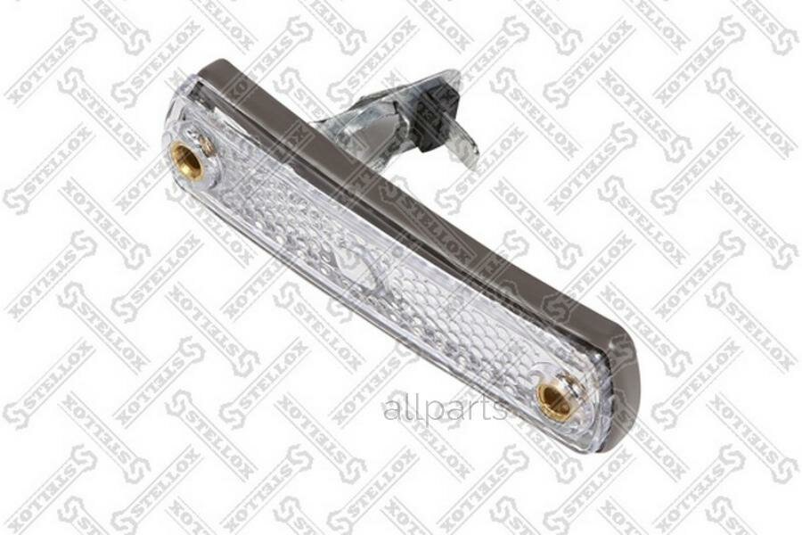 STELLOX 8733525SX фонарь габаритный! белый прямоугольный под лампочку\ Omn MAN, MB, NEOPLAN, SHACMAN