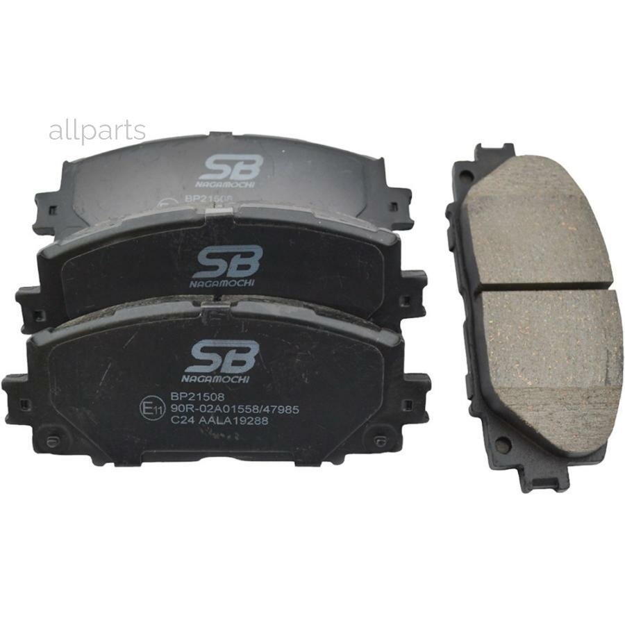 SB NAGAMOCHI BP21508 Колодки тормозные дисковые передние к-т TOYOTA PRIUS 1.8 2009 - по наст. время TOYOTA VITZ 1.0 2006
