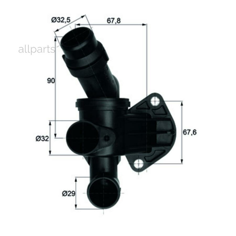 MAHLE TI787 Термостат