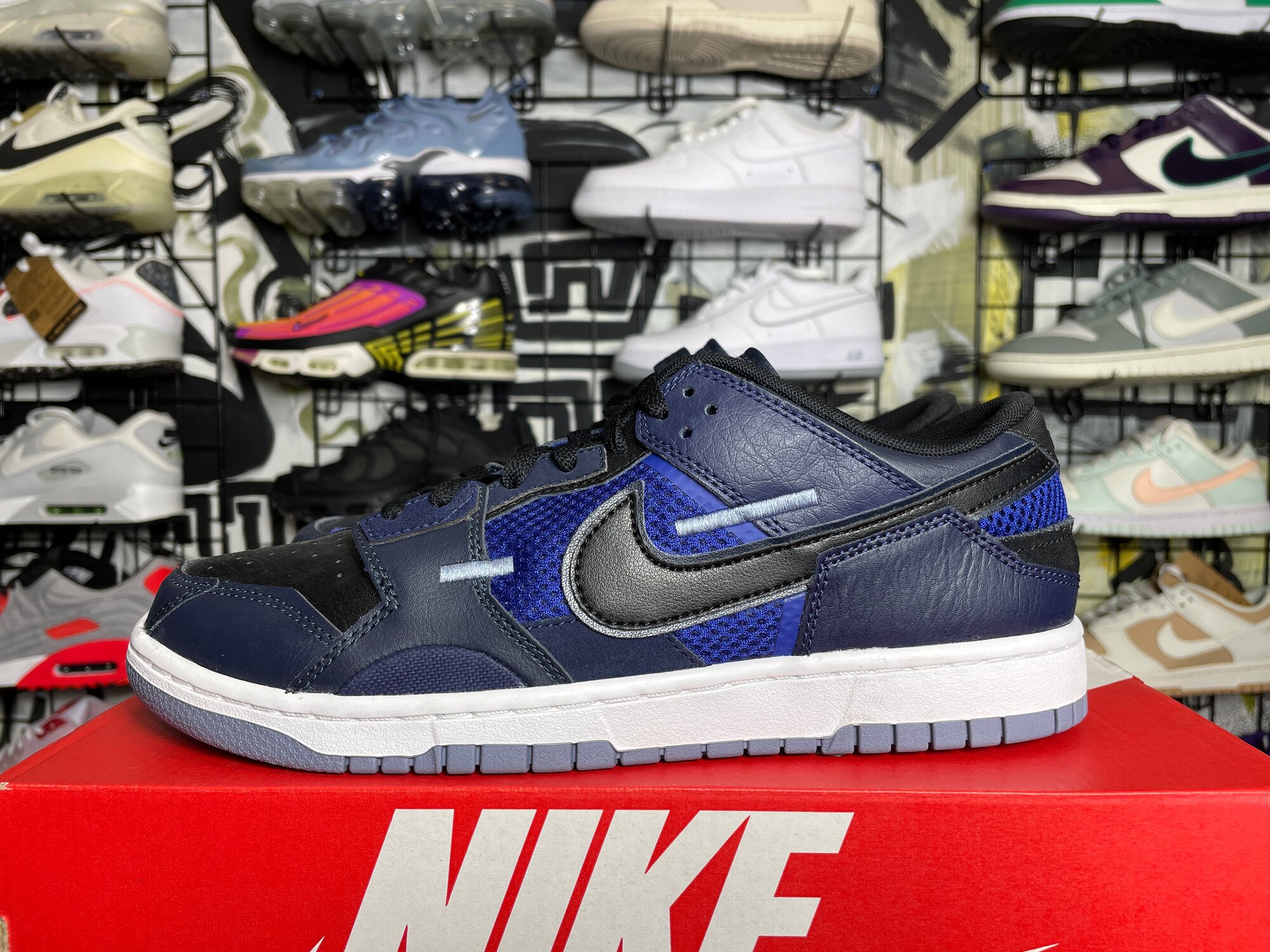 Nike Dunk Low Scrap Black Navy (42,5)