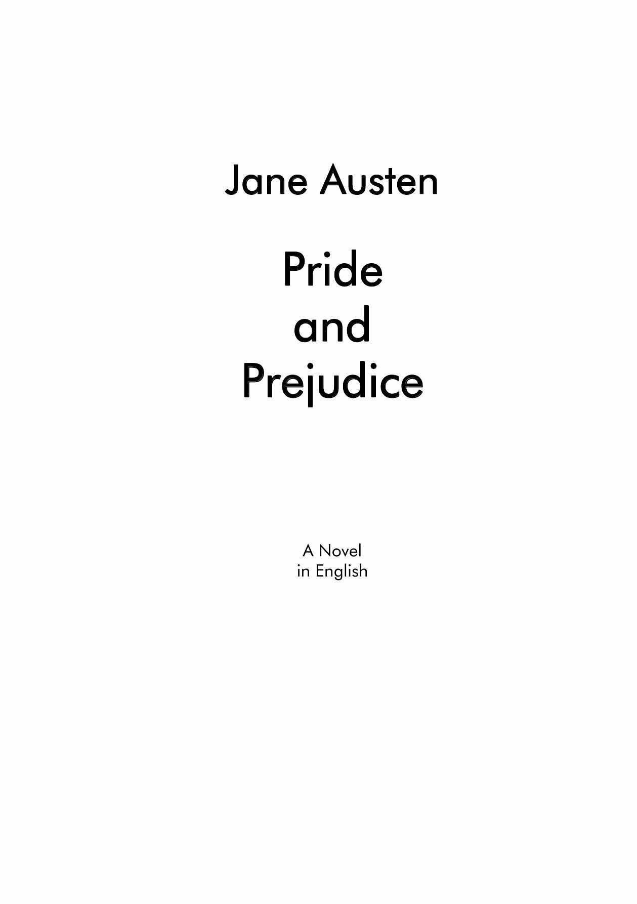 Pride and Prejudice — фото 1
