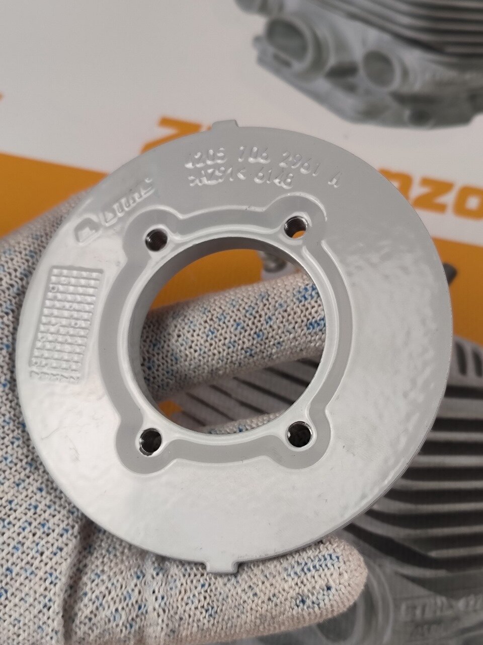 Фланец кожуха защитного для бензореза Stihl TS 800/TS 420/ TS 760 оригинал