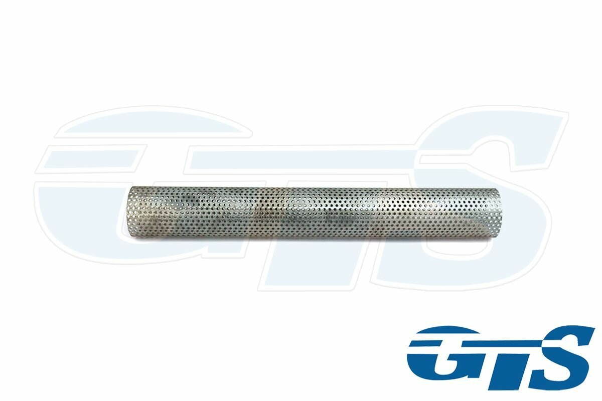 Труба перфорированная диаметр 63, длина 460мм, нержавеющая сталь