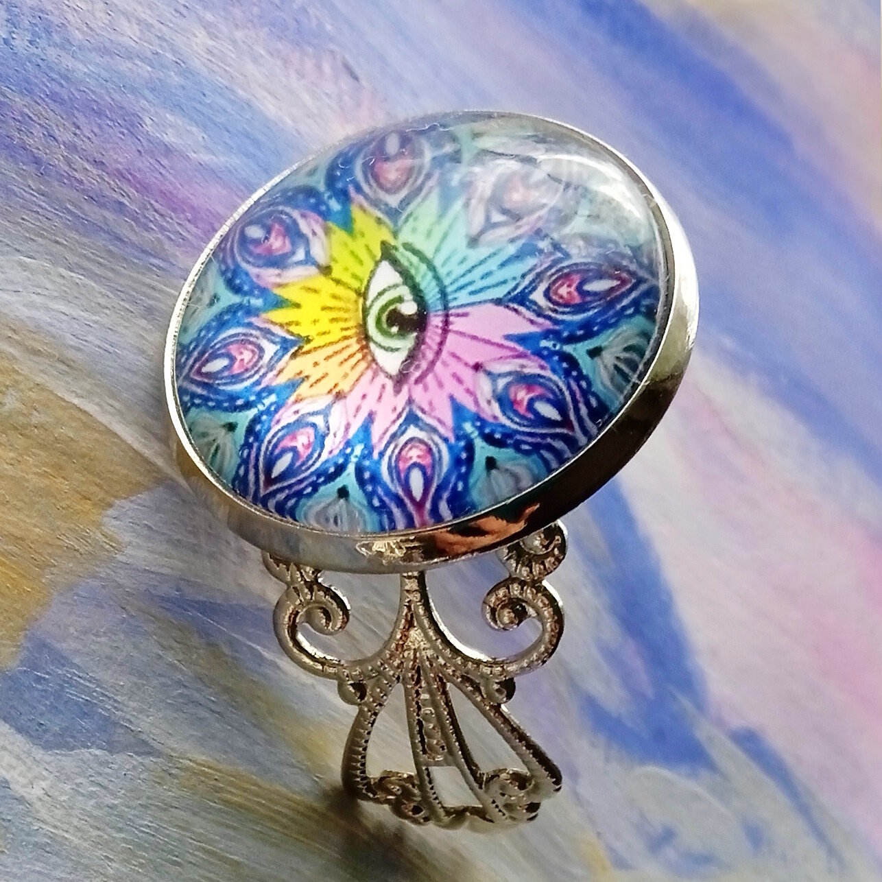 Кольцо, стекло