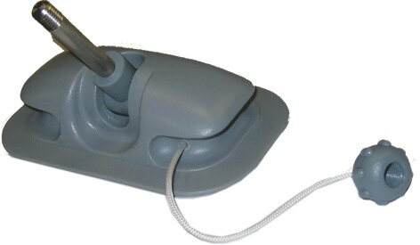 Уключина поворотная 150х95 мм для надувн. лодок