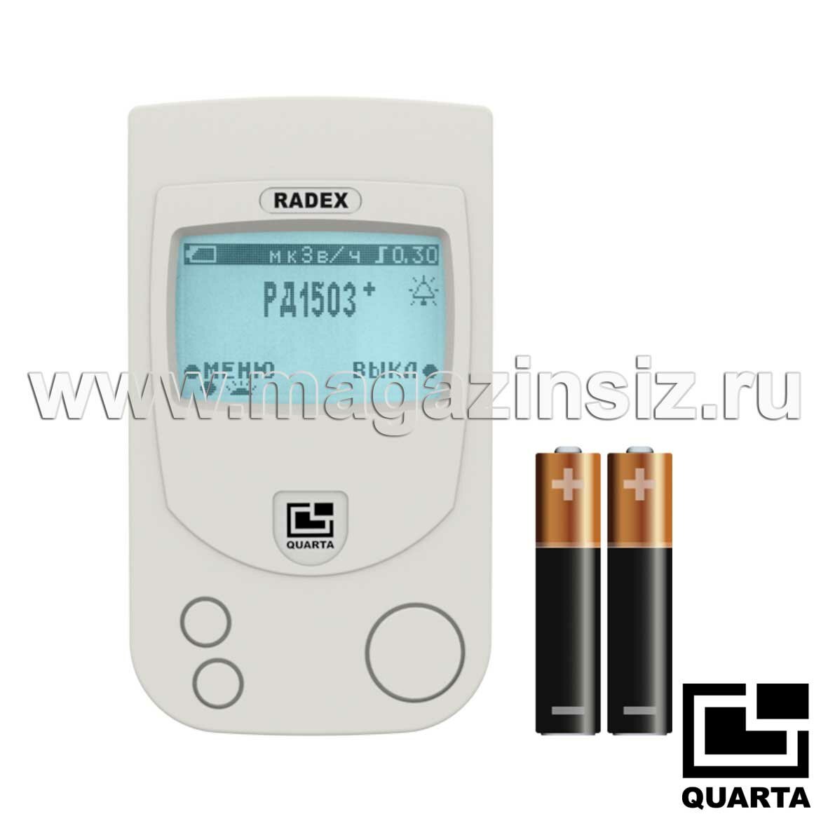 Индикатор радиоактивности RADEX RD1503+