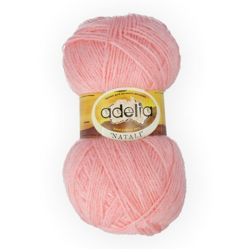 Пряжа ADELIA "NATALI" 100% акрил 50 г 300 м №22 персиковый