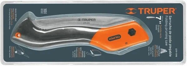 Пила складная TRUPER STP-7РR 100197 180мм с пластик рукояткой