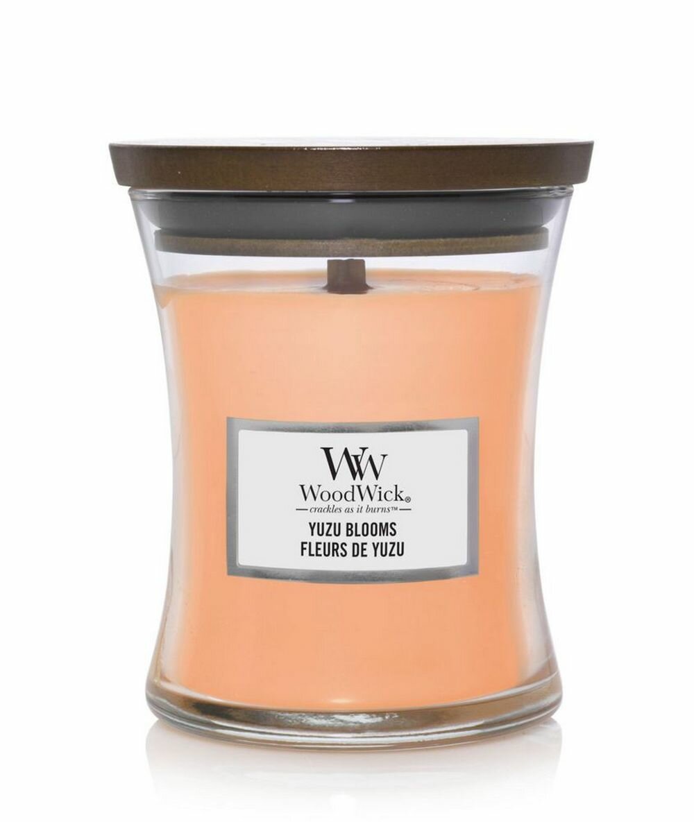 Woodwick/ Свеча средняя Цветы Юзу 275гр.