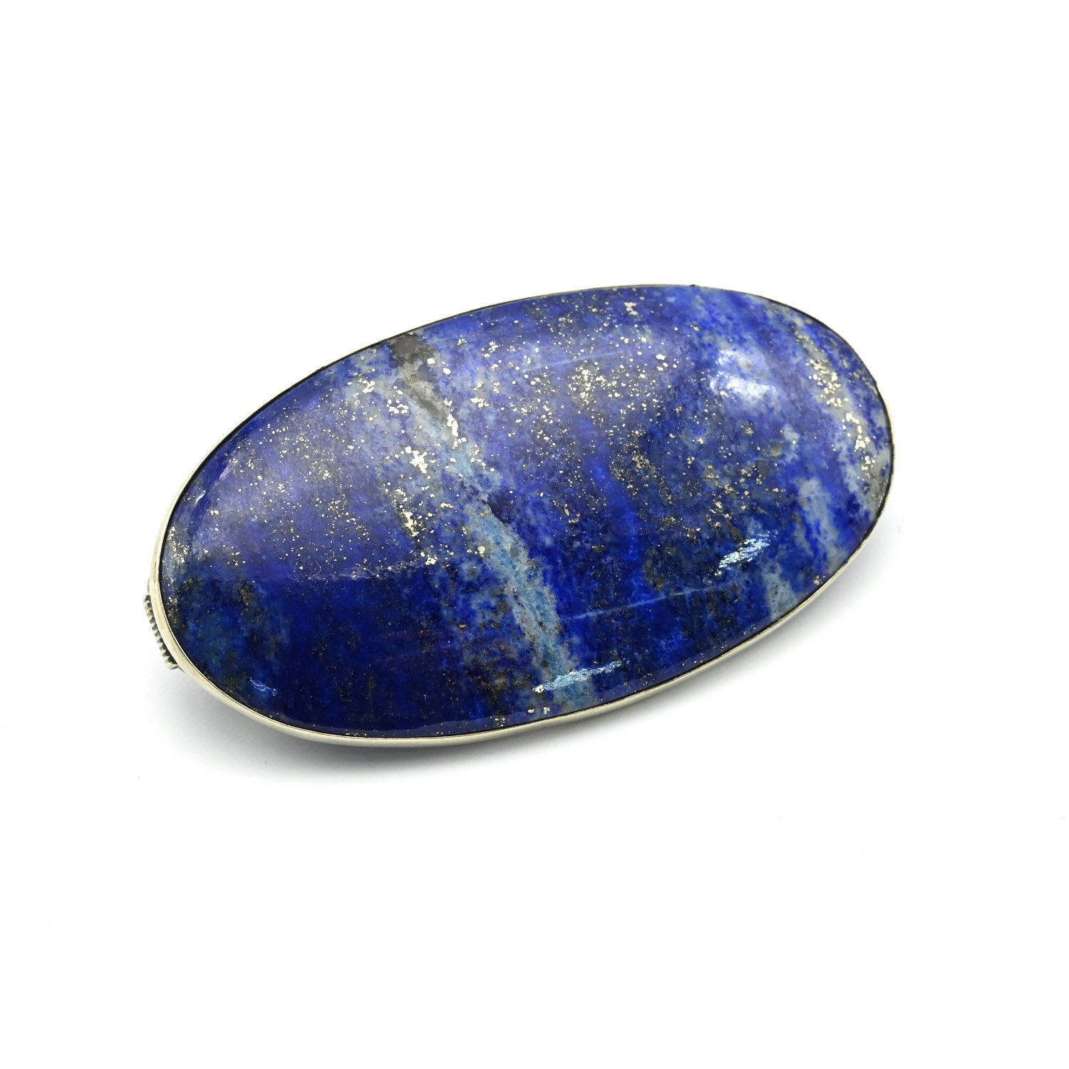 Брошь, лазурит