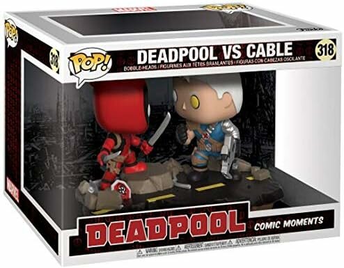 Funko POP! Marvel Comic Moments Deadpool - Deadpool Vs. Cable (318), 30972, 12 см — фото 1