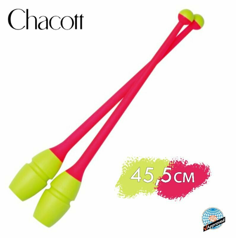 Булавы CHACOTT 45,5см (350) Желтый-Ярко-Оранжевый FIG