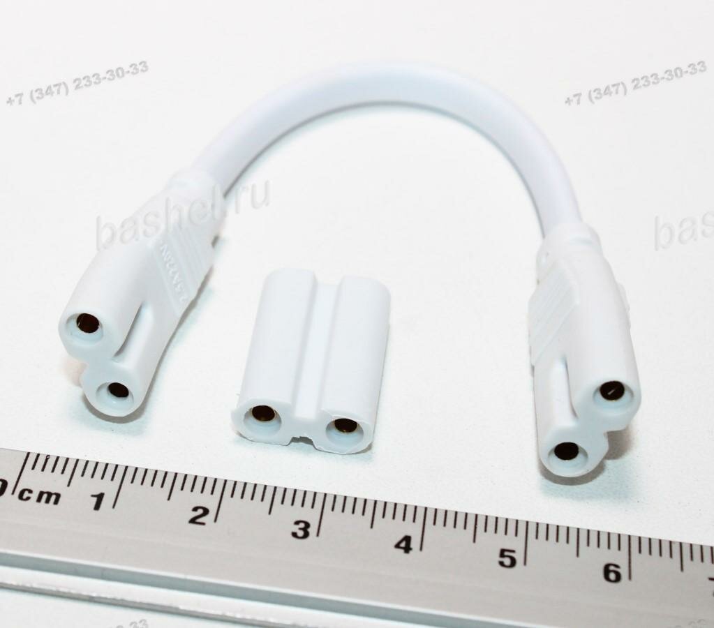 Комплект сетевых соединителей ЭРА для линейных светильников СПБ-Т5 (гибкий +жестк) LLED-А-CONNECTOR KIT-W