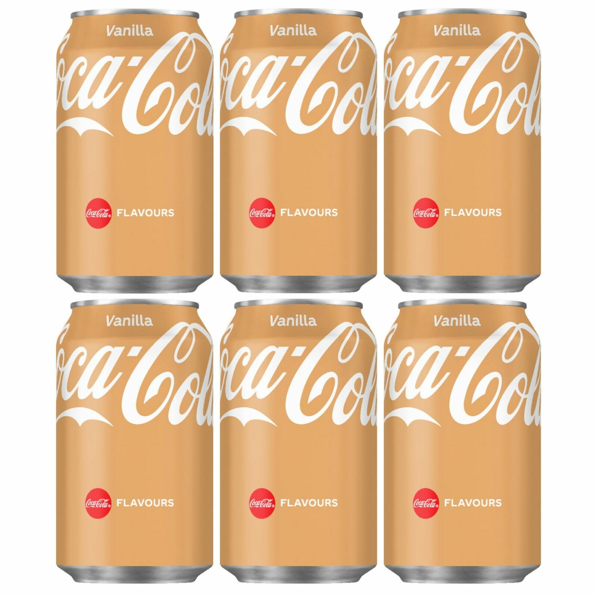 Coca-Cola Vanilla 0,33мл*6 шт. (Германия)