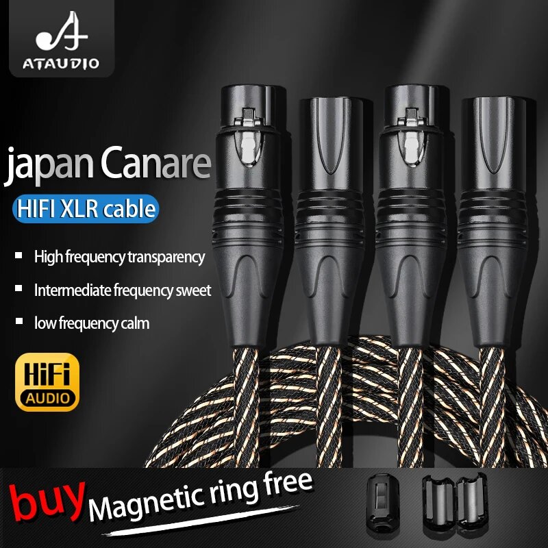 ATAUDIO Hi-Fi XLR аудиокабель 2 м