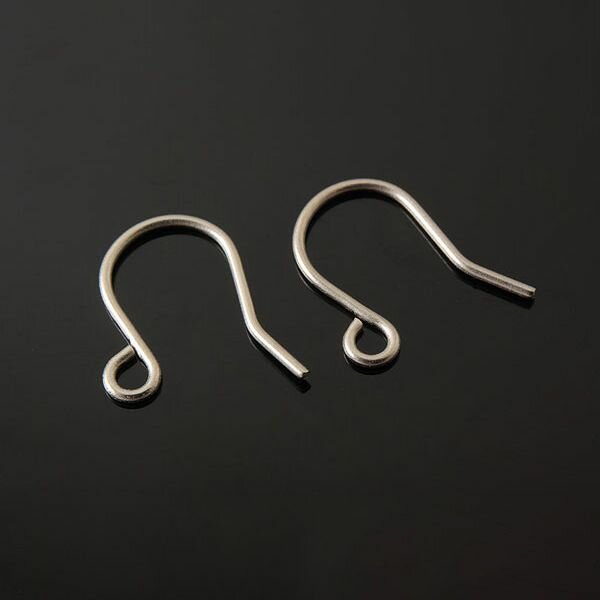 Швензы открытые, 13мм, Корея, лаконичные, базовый материал - титан, без покрытия, 5 пар