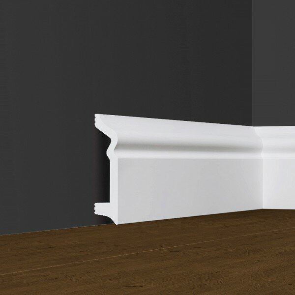 Ударопрочный Напольный Плинтус Праймдекор Ix F06 80X20