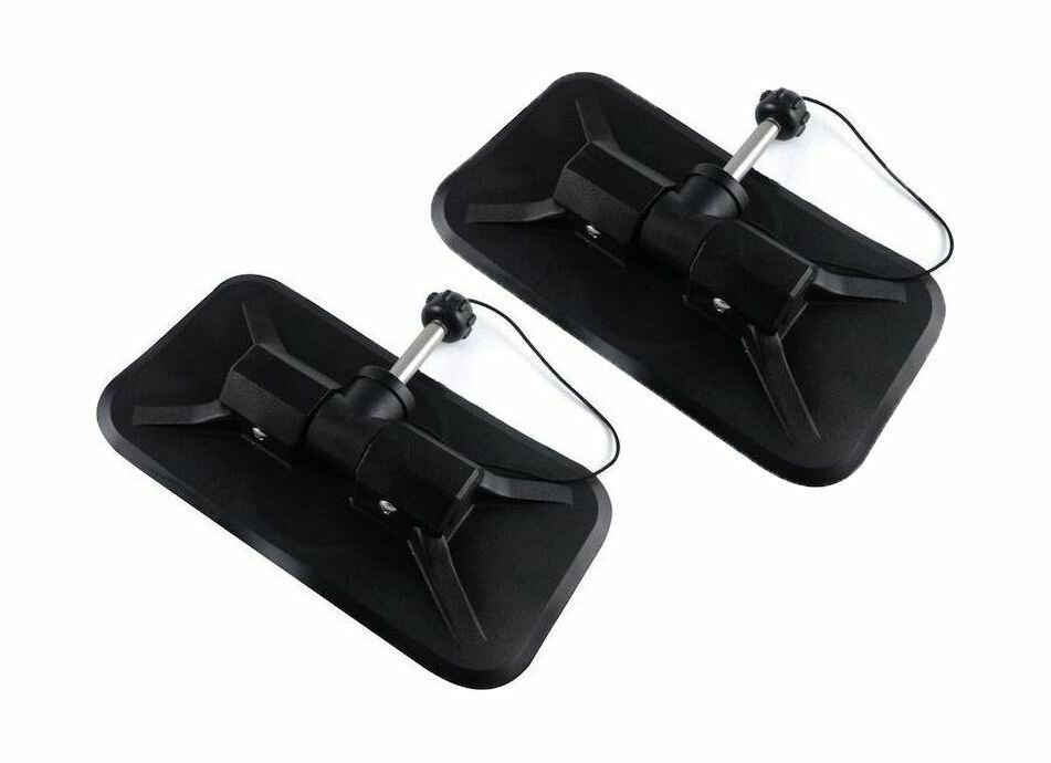 Уключина в сборе тип a, черная, 2 шт