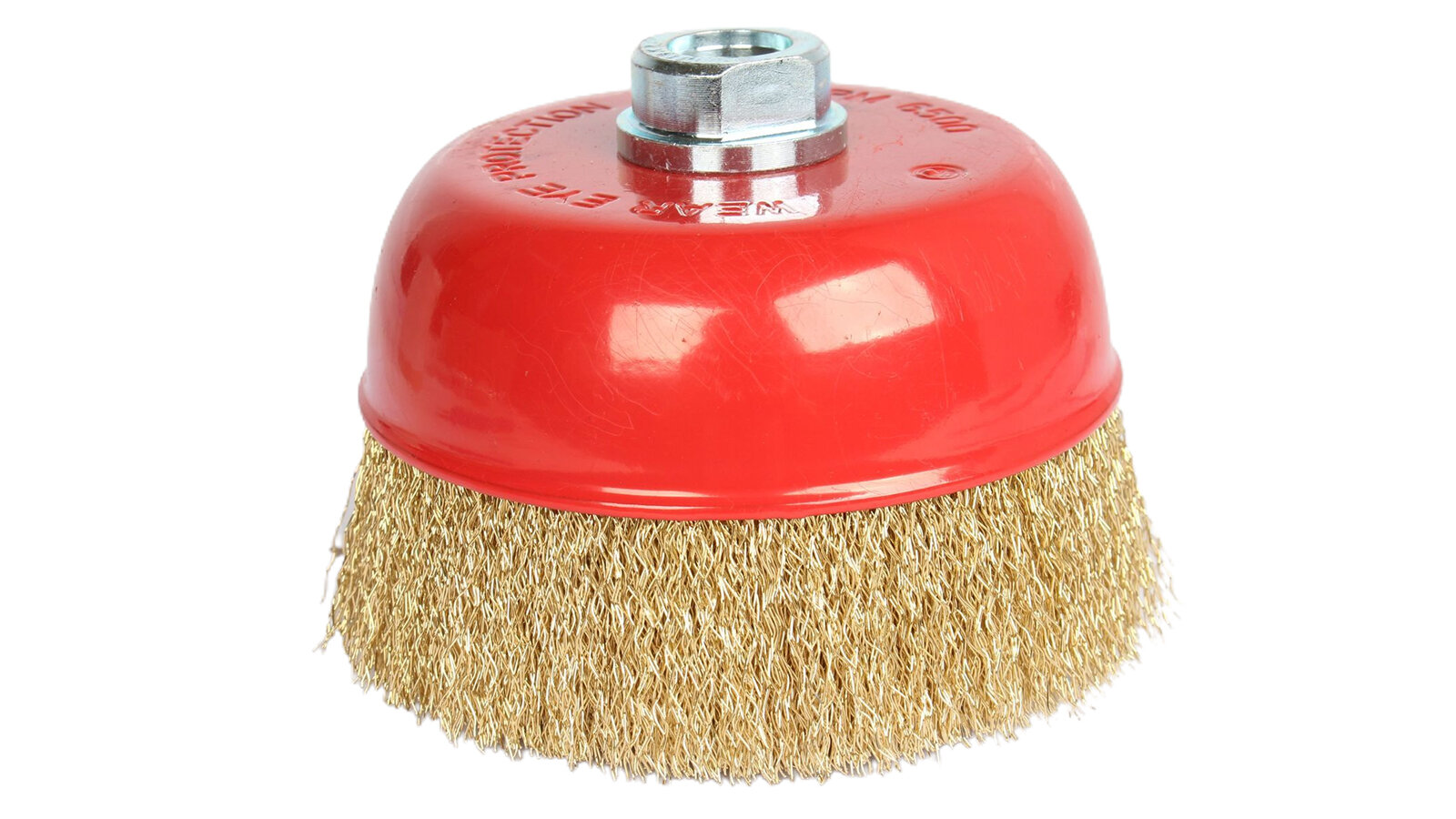 Щетка чашка для УШМ 125мм М14 ( латунизированная)