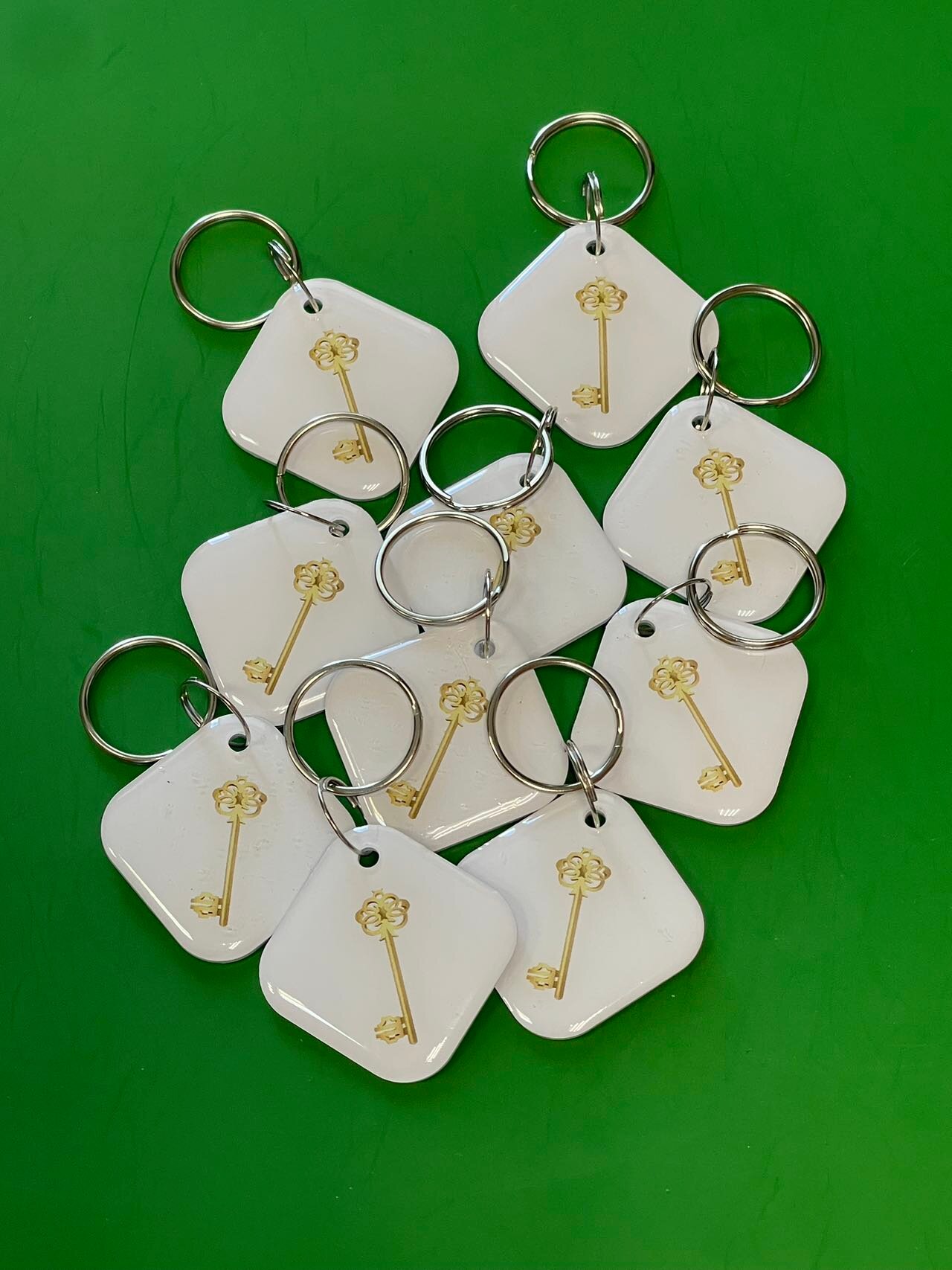 Прокси RFID Т5577 125Khz Бесконтактный белый квадрат 30х30 10 штук