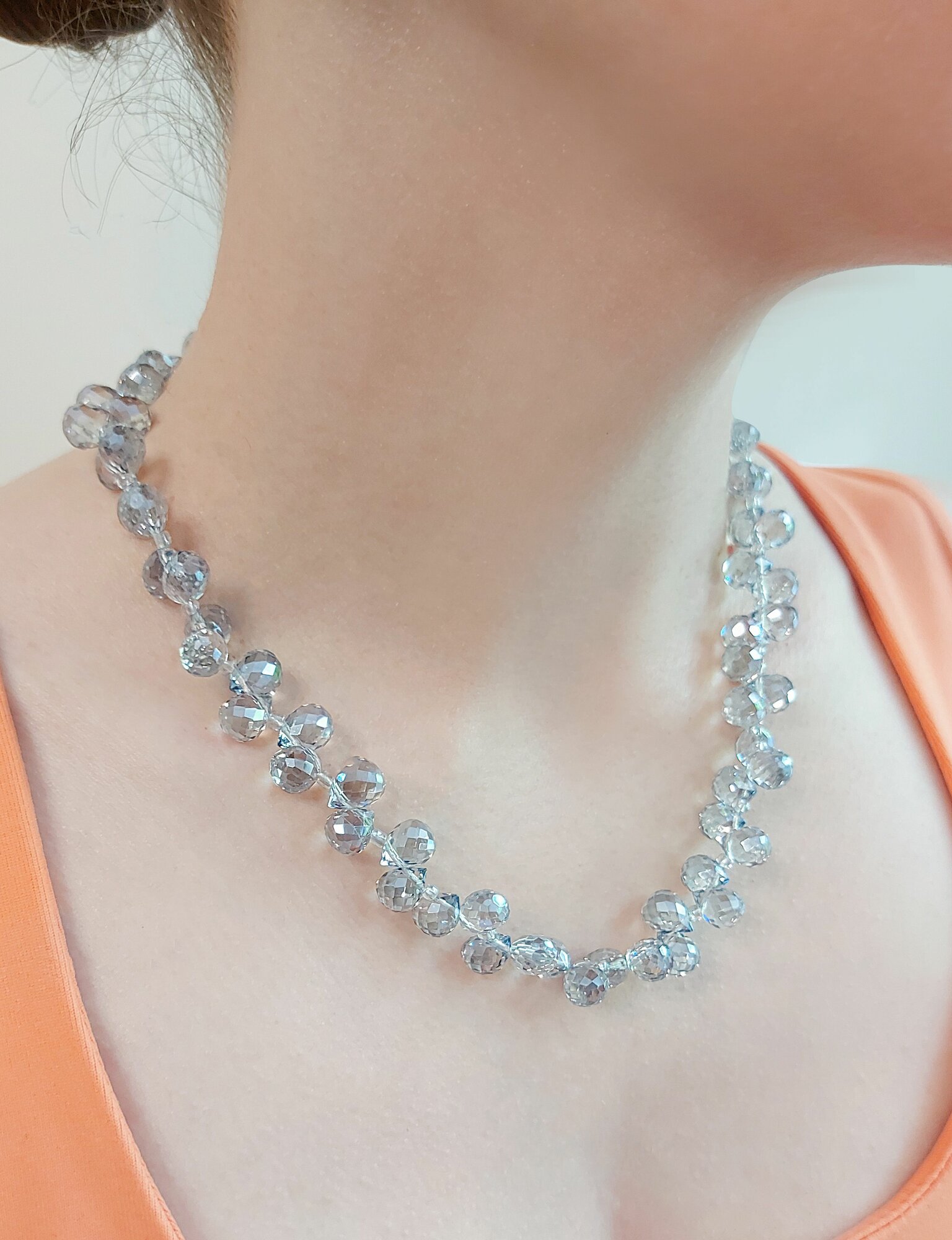 Бусы, хрусталь, стекло