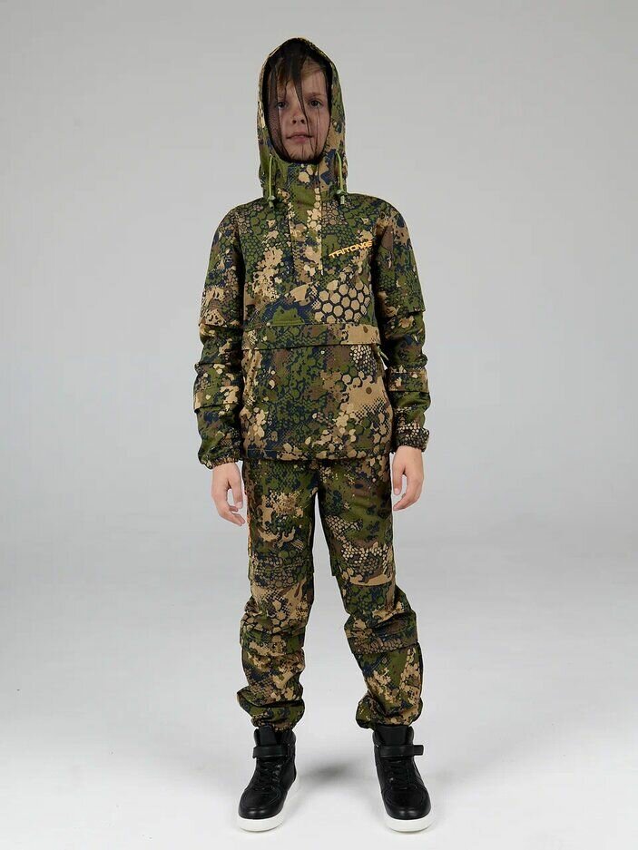 Детский легкий противоэнцефалитный костюм SNAR (Рипстоп, Green Line) TRITON GEAR