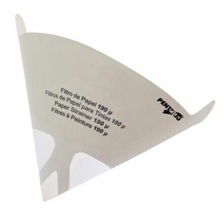 Фильтр воронка для краски 190 микрон Pentrilo 100 штук 13247