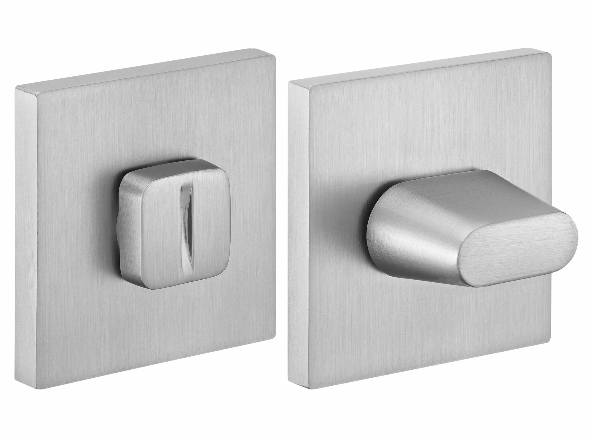 Завёртка сантехническая на квадратной розетке 6 мм RUCETTI (Ручетти)RAP WC SLIM-S SC, цвет - матовый хром