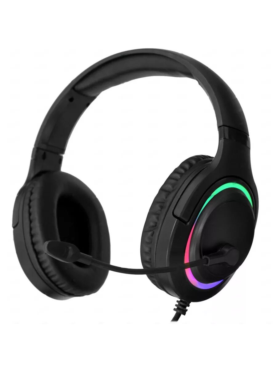 Проводная гарнитура DEXP Intension черный.