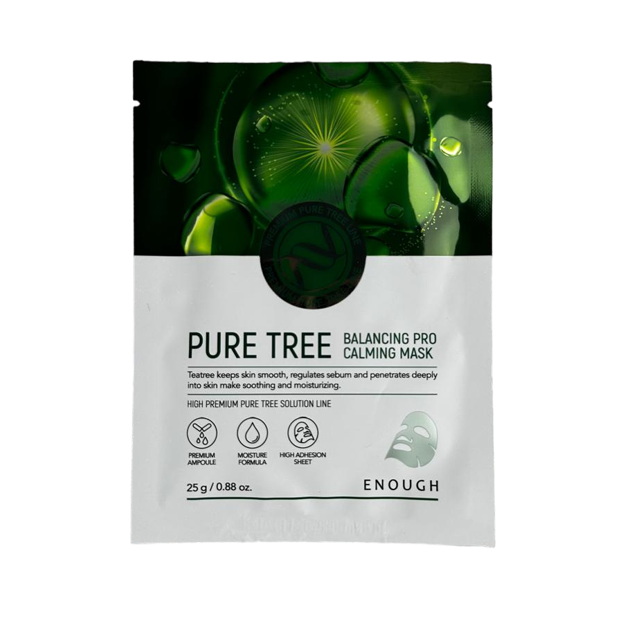 Тканевая маска для лица Enough Premium Pure Tree, 25мл