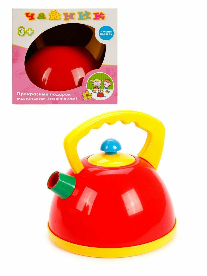 Посуда детская "Чайник" (в сеточке)