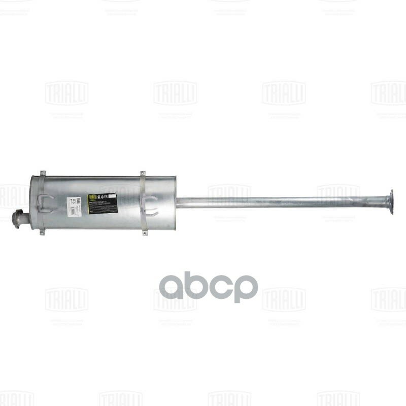 Глушитель осн. + хомуты удл. база (алюм. ст.) Trialli арт. EMM 0343