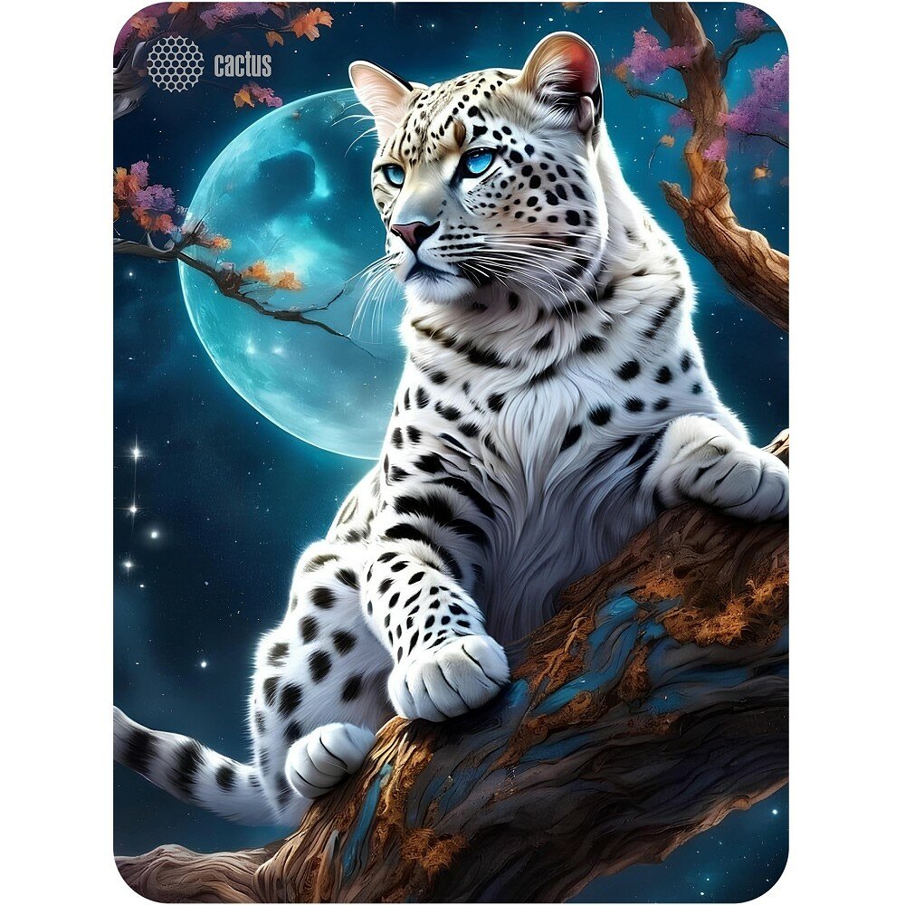 Cactus Коврик для мыши Snow Leopard 400x300x3мм CS-MP-PRO16XL